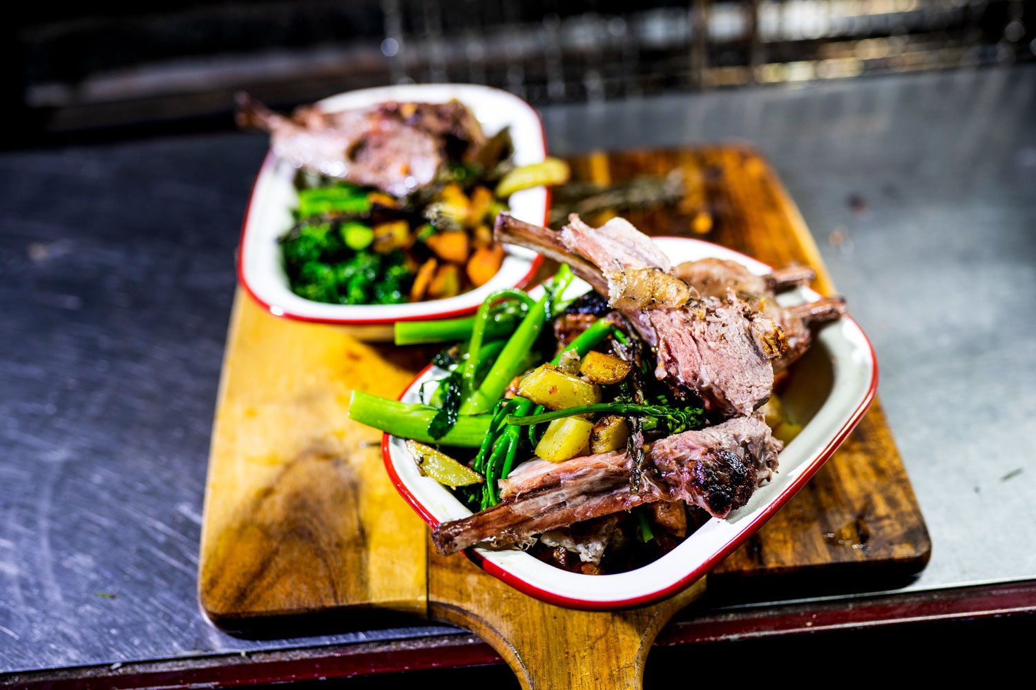 Slow Roasted Rack of Lamb - OZ Braai