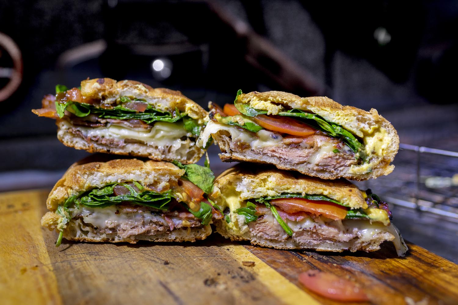 Steak Sandwich on Turkish or Sourdough Rolls - OZ Braai