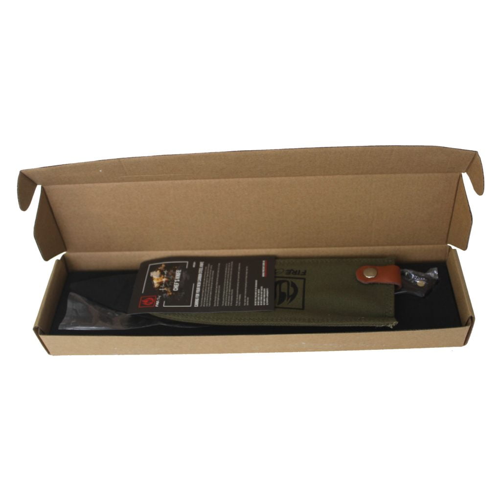 FireChef 8 Inch Chef's Knife With Sheath - Premium Hand Forged Knives