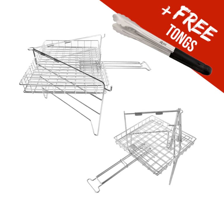 Braai Grid & Tripod Combo – Campfire BBQ Cooking Set | OZ Braai