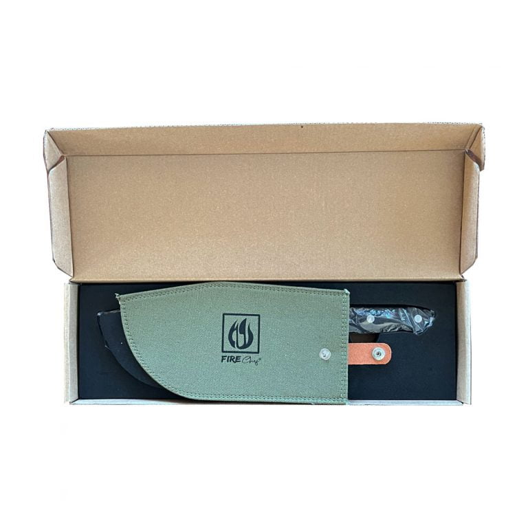 FireChef Chef's Machete With Sheath - Premium Hand Forged Knives