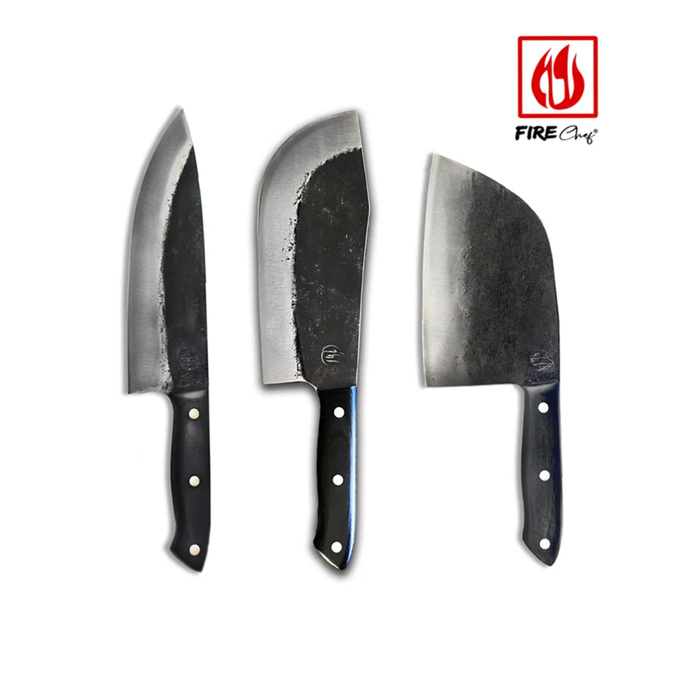 FireChef Knife Bundle - Premium Hand Forged Knives