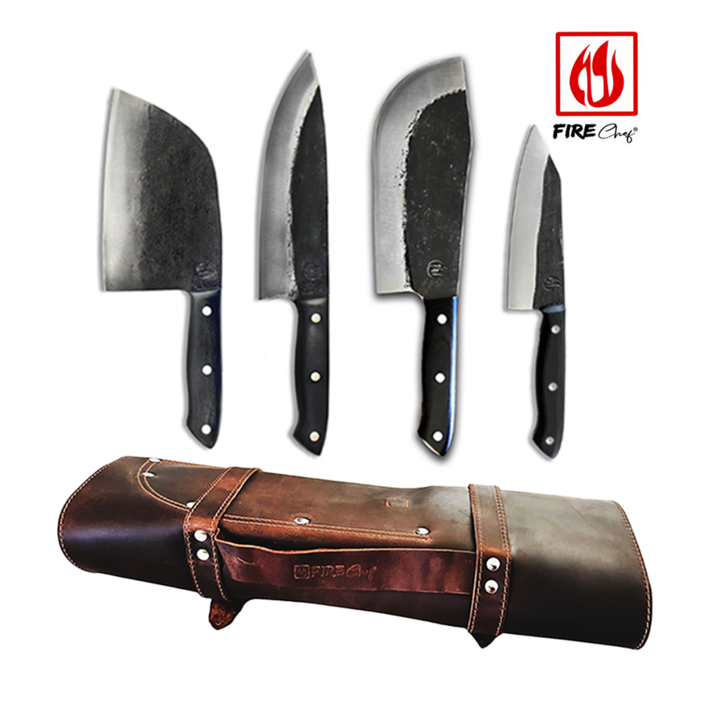 FireChef Complete Knife Bundle - Hand Forged Knives