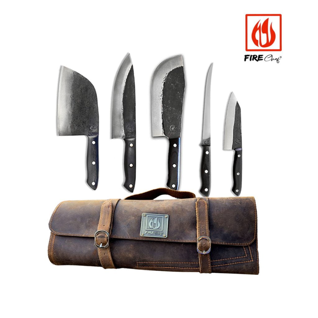 FireChef Complete Knife Bundle - Hand Forged Knives