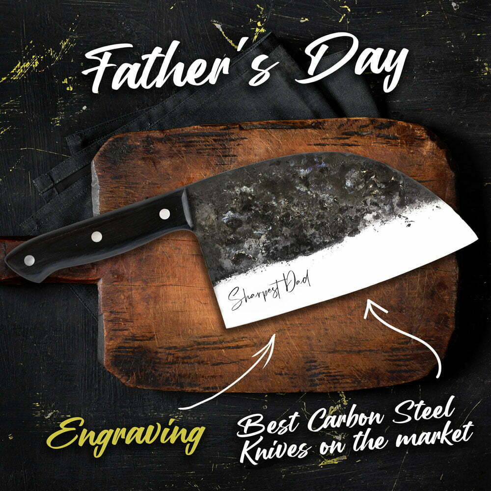 Chef's Cleaver + Engraving Giveaway!