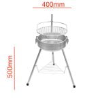 Mini Braai: Compact 304 Stainless Steel Outdoor Grill