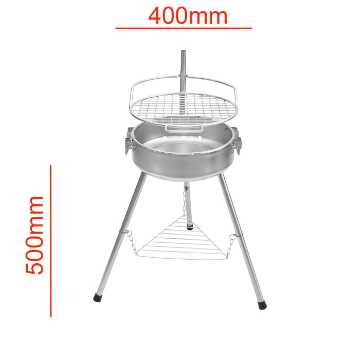 Mini Braai: Compact 304 Stainless Steel Outdoor Grill