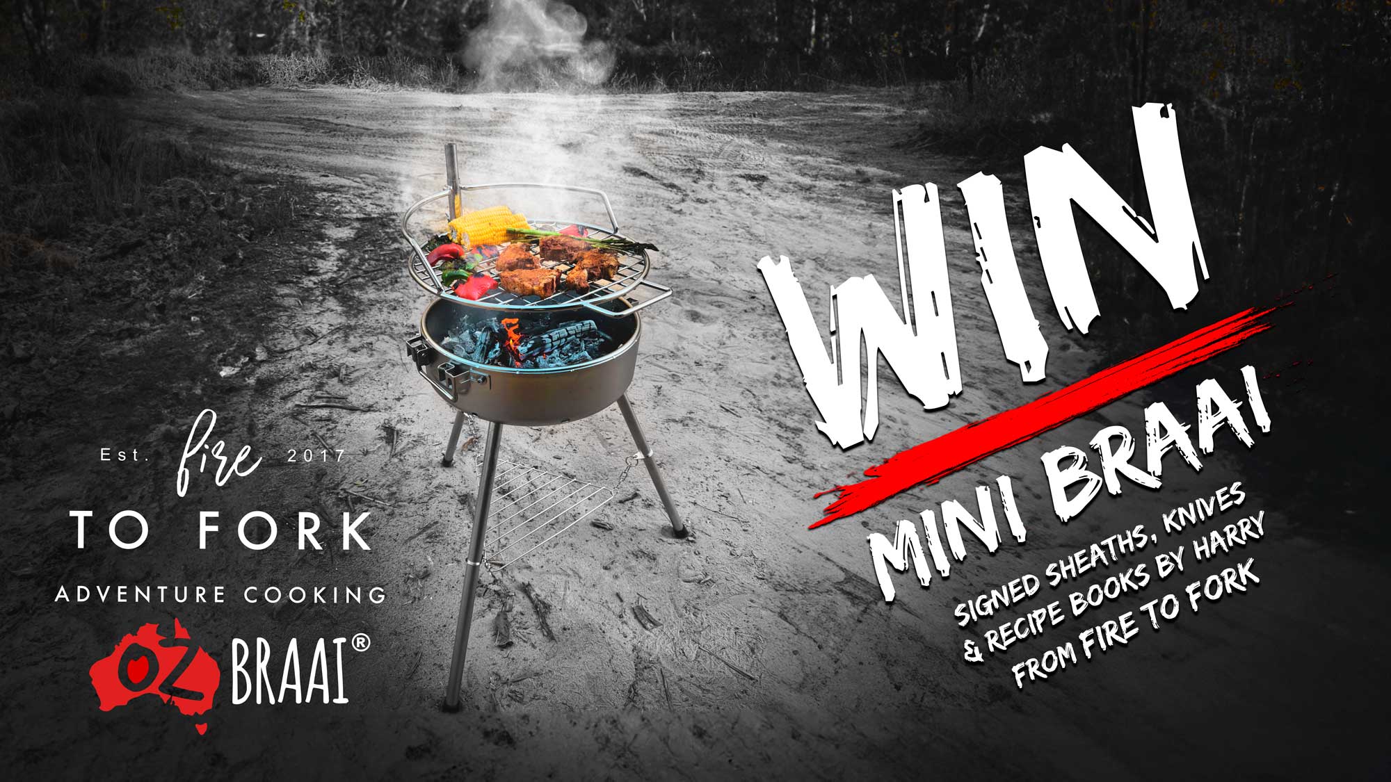 Mini Braai Bonanza: Win Exclusive Prizes Signed by Harry Fisher from ...
