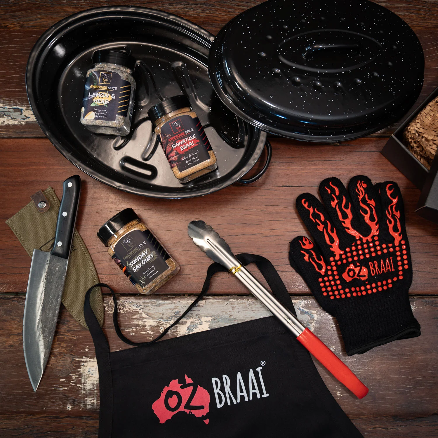 Premium Braai Gift Pack - OZ Braai