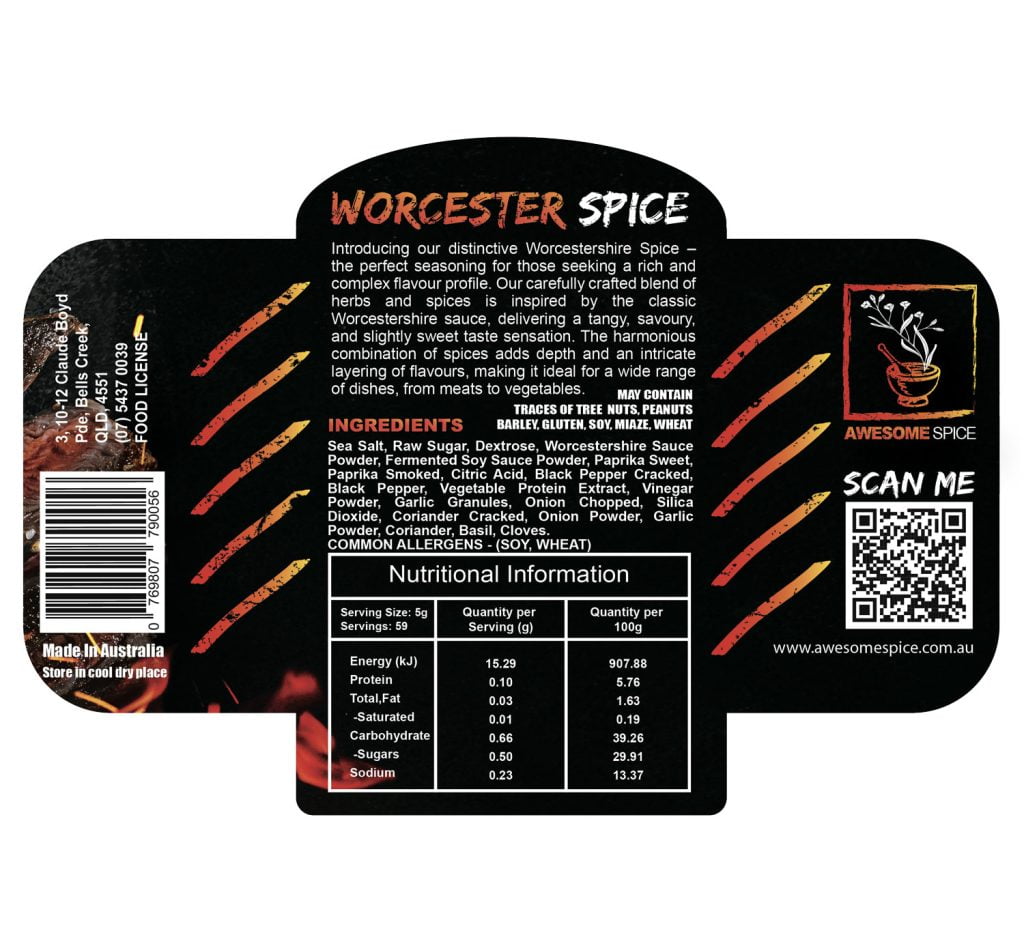 Worcester Spice - OZ Braai