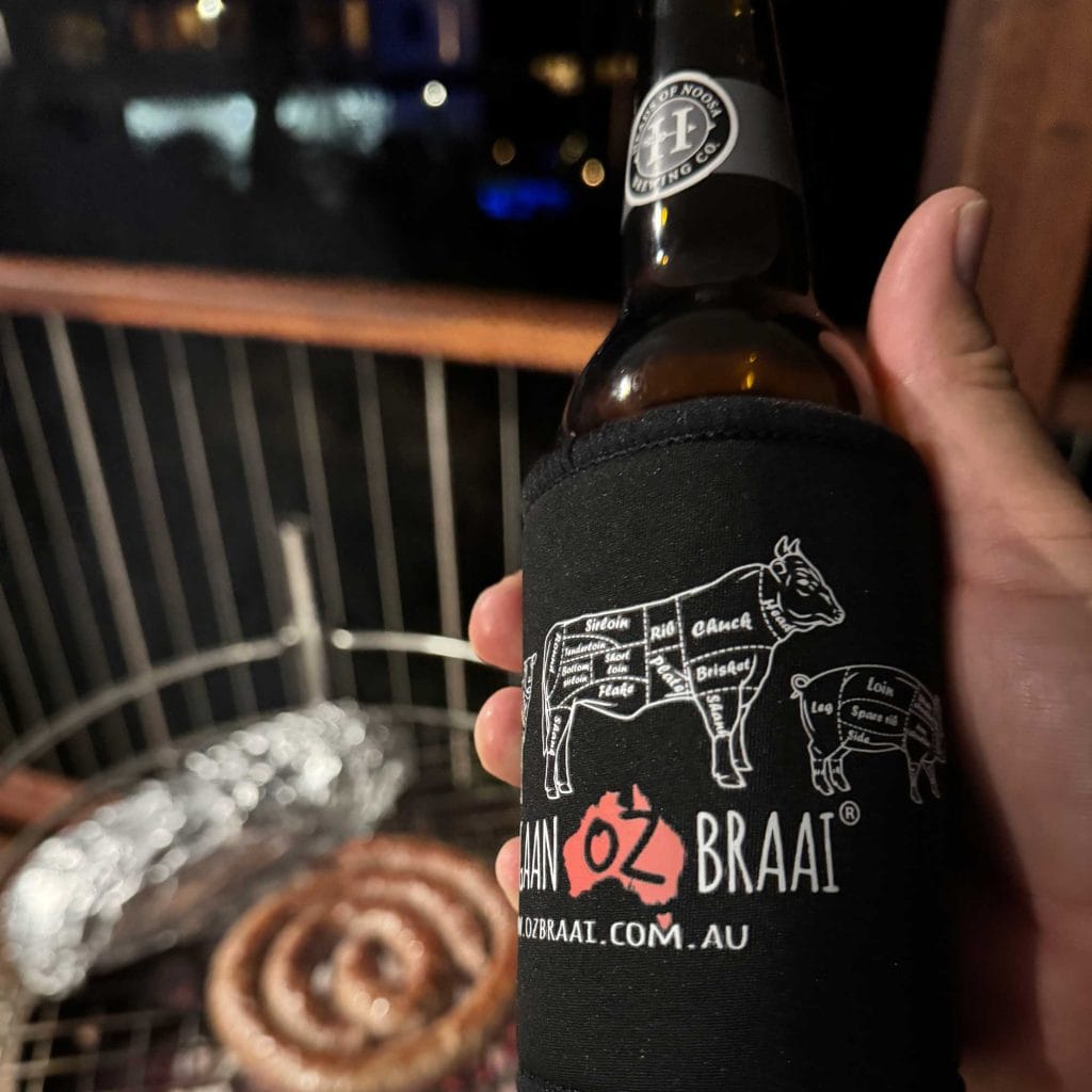 Magnetic Stubby Cooler - OZ Braai
