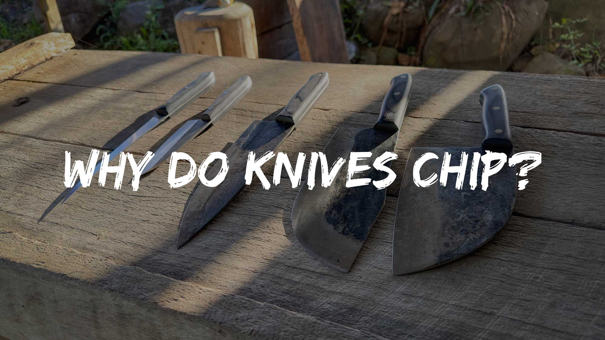 Why Do Knives Chip? Understanding Your FireChef Blades - OZ Braai
