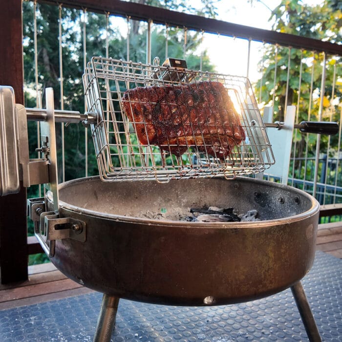 Mini Braai: Compact 304 Stainless Steel Outdoor Grill